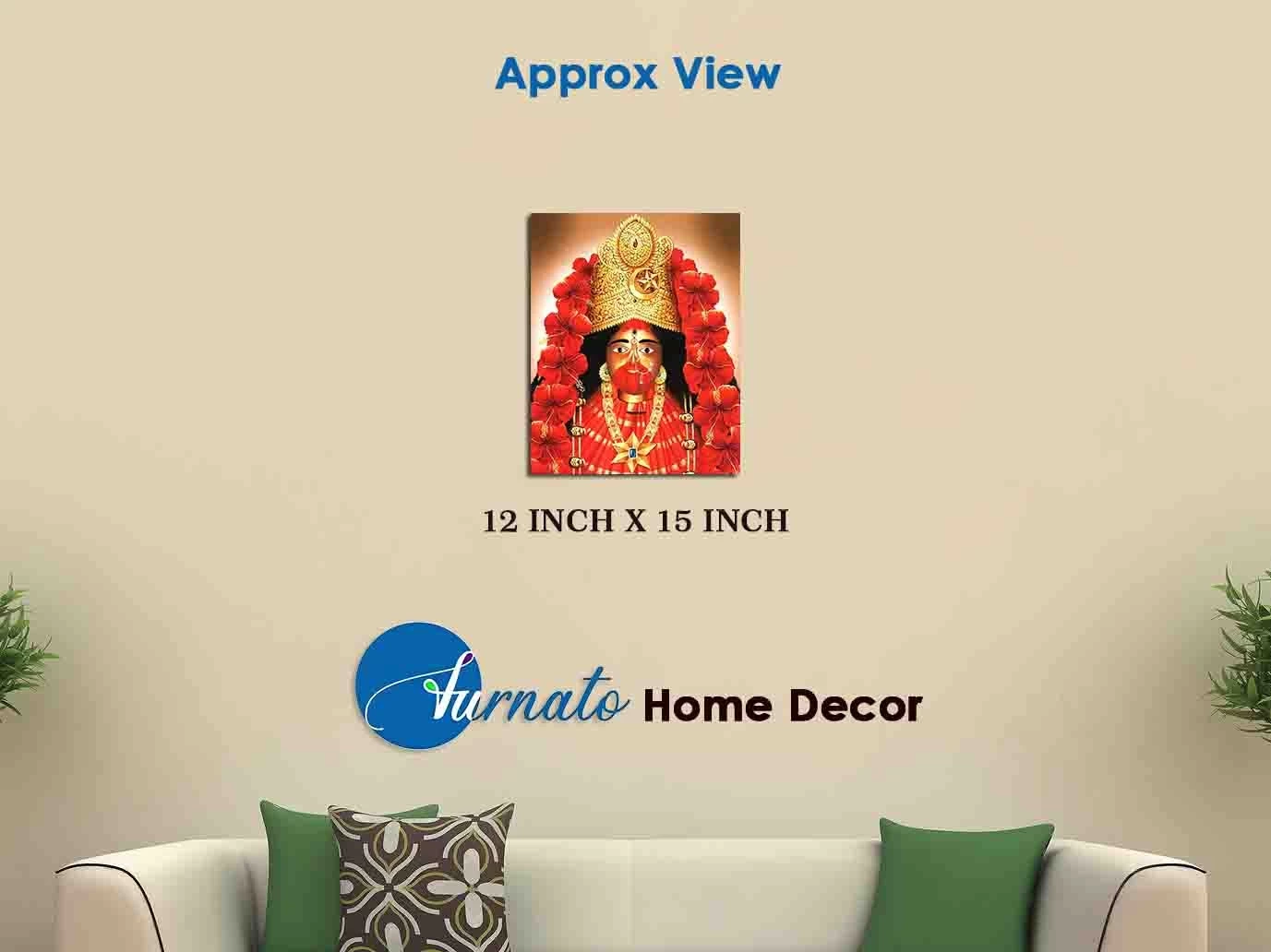 Furnato | Beautiful Poster of Maa Tara | P192 | Adhesive Poster | 12 ...